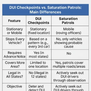 DUI Checkpoints In California | Sobriety Checkpoints Near Me